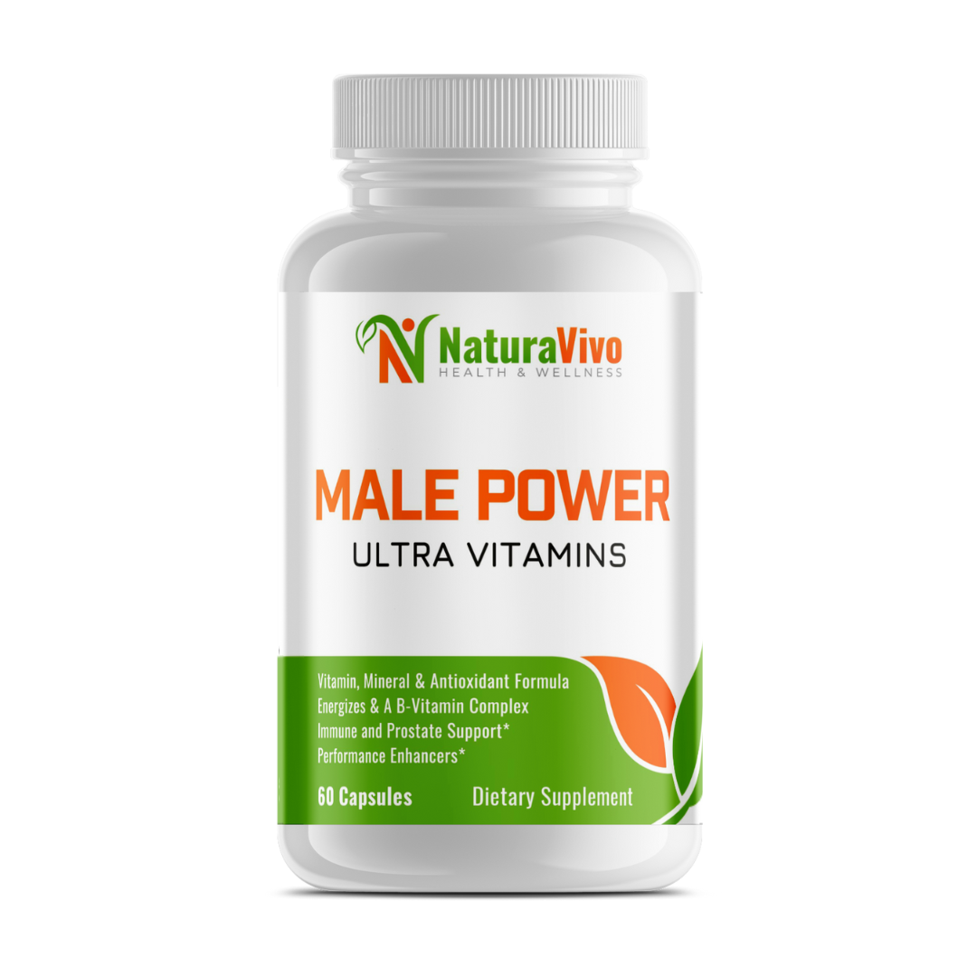Male Power Ultra Vitamins - Comprehensive Men’s Health Supplement ...